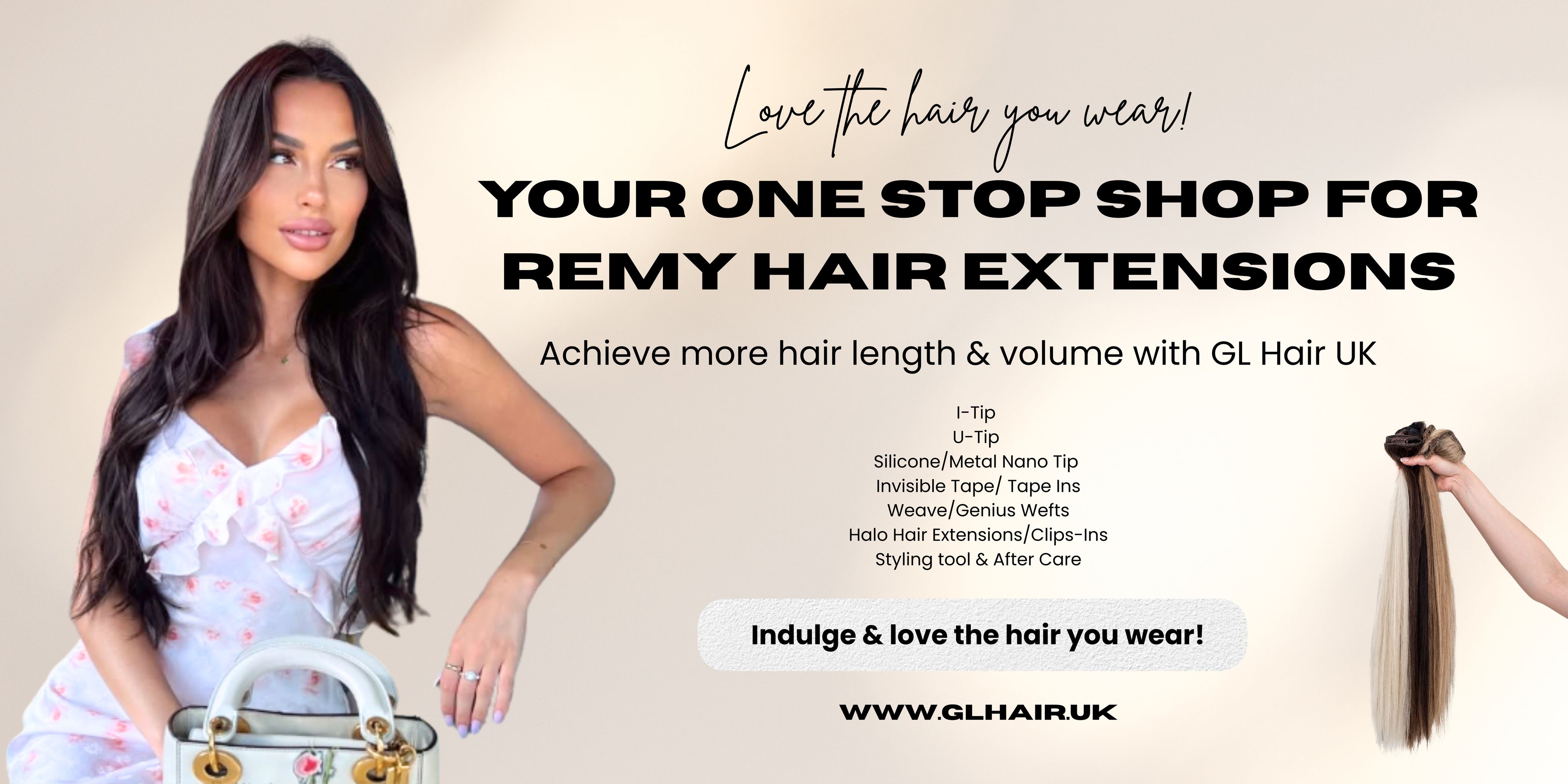 Hair Extension Suppliers | GL Hair UK — GL Hair Extensions