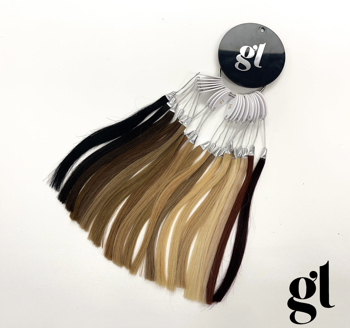 GL Basic Colour Wheel (20 Colours) — GL Hair Extensions